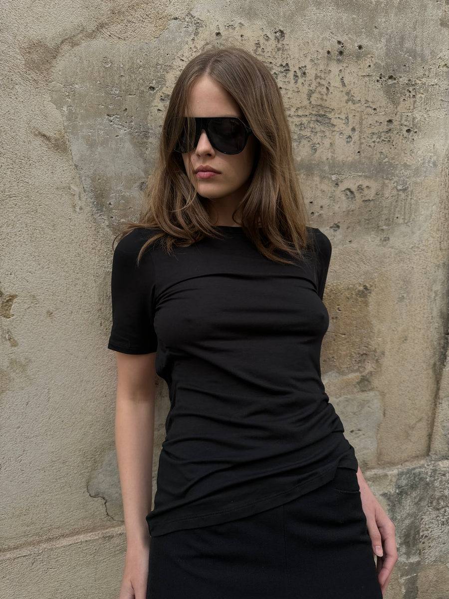 CHIARA TOP - BLACK – Olivia Hurst